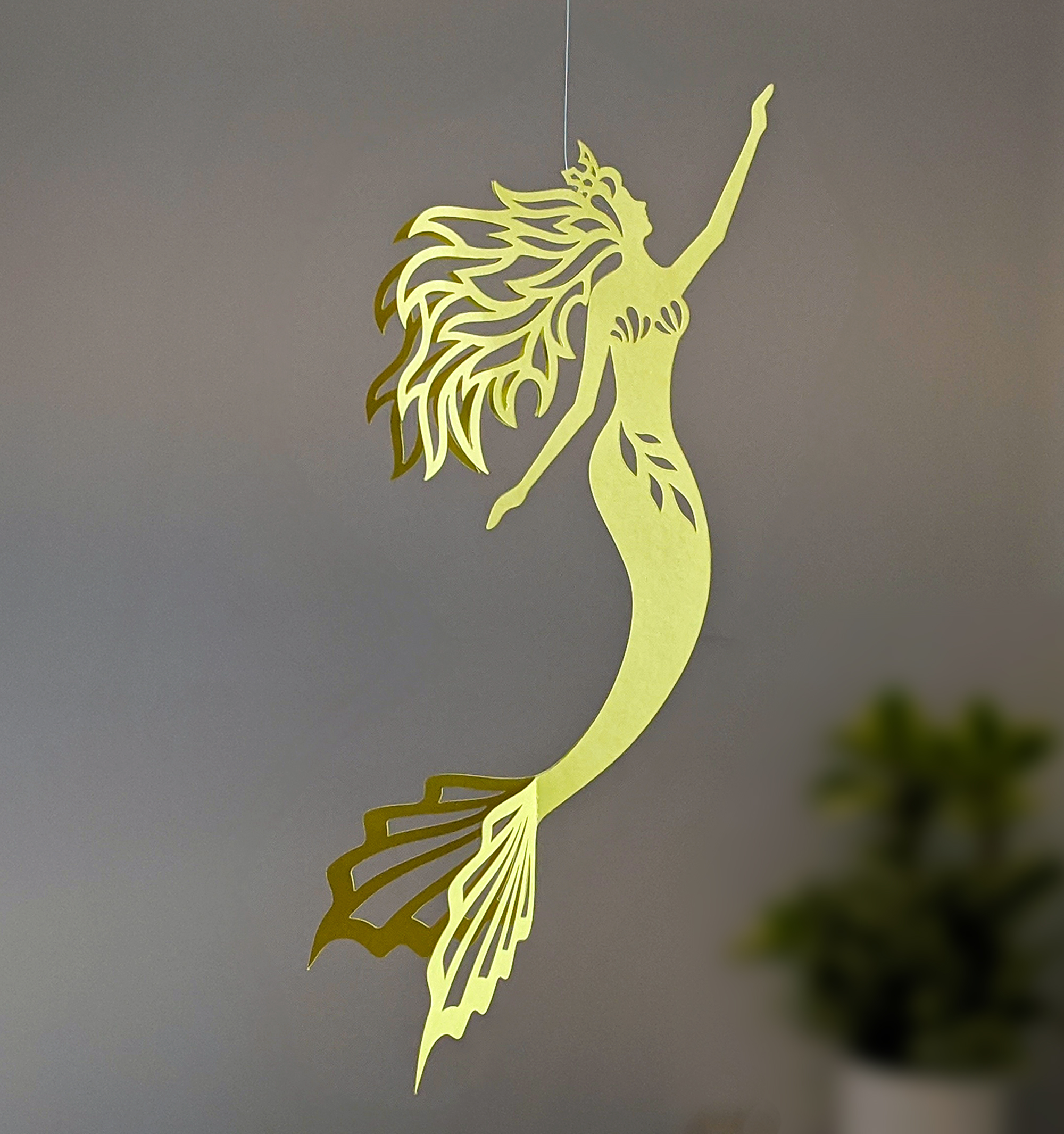 DIY Hanging Mermaid - Emery